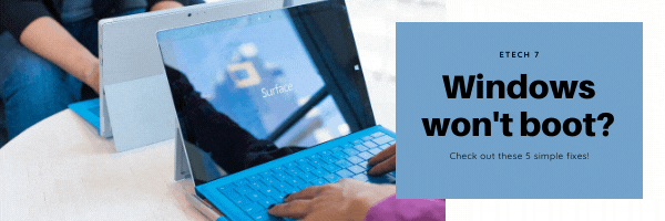 Here’s What to Do When Windows Won’t Boot